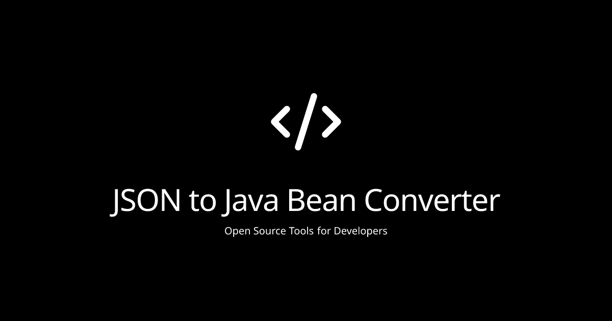 Json转java Bean转换器 Rocksdevtools